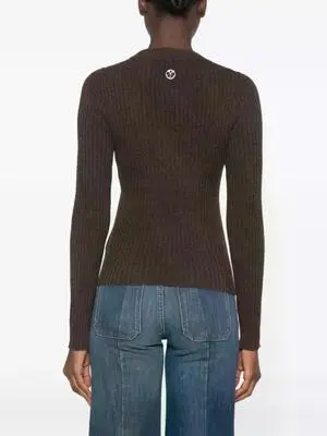Seafarer Ribbed Knit Crew Neck Sweater
