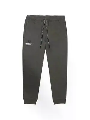 AAPE BY *A BATHING APE Moonface-patch Track Pants - Grey