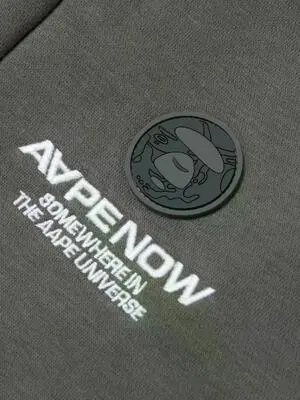 AAPE BY *A BATHING APE Moonface-patch Track Pants