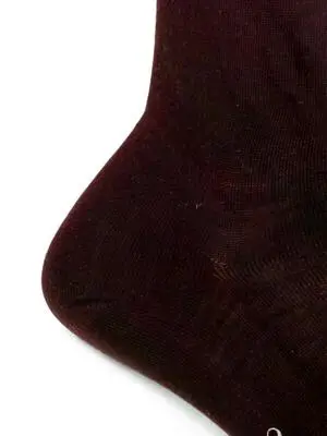 VIVIENNE WESTWOOD Orb-embroidered Ribbed-trim Socks