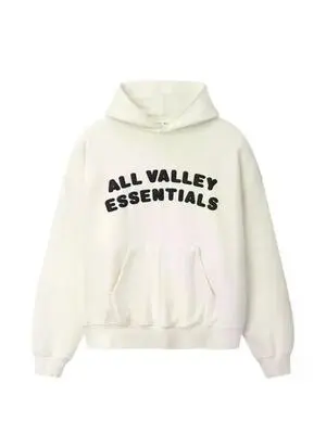 Fear Of God 90s Logo-print Hoodie - Neutrals