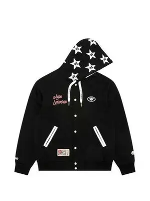 AAPE BY *A BATHING APE Moonface Logo-patch Hoodie