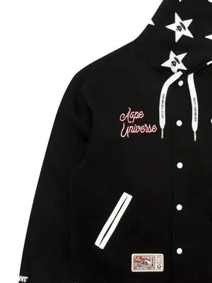 AAPE BY *A BATHING APE Moonface Logo-patch Hoodie