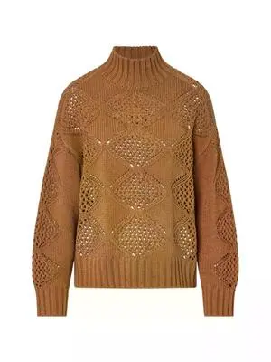 Liu Jo Turtleneck With Beads And Openwork