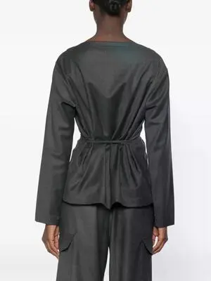 Barena Venezia Belted Boat-neck Top