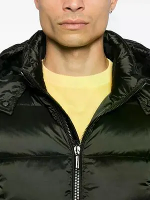 MOORER Brett Quilted Hooded Jacket