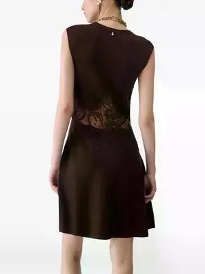 Liu Jo Knit Dress With Lace Detail