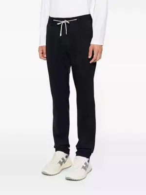 Eleventy Drawstring-waist Pleated Trousers