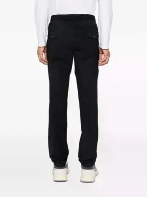 Eleventy Drawstring-waist Pleated Trousers