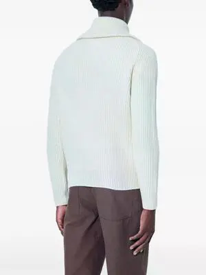 Moncler Half-zip Ribbed Sweater