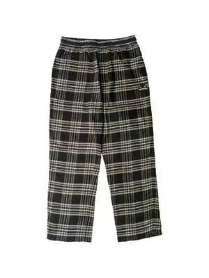 Chrome Hearts After School Leather Cross Patch Trousers - Black