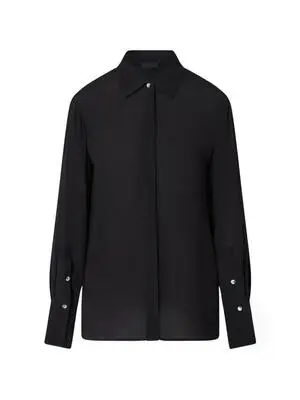 Liu Jo Crepe De Chine Shirt - Black