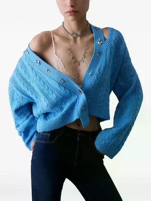 Liu Jo Cardigan With Jewel Embroidery