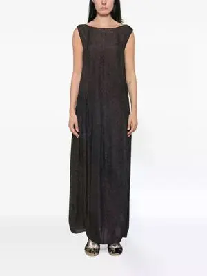CORTANA Anhelo Textured Maxi Dress