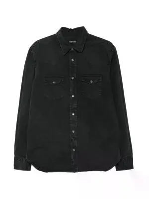 TOM FORD Long-sleeve Denim Shirt