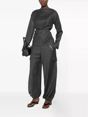 Barena Venezia Elasticated-cuff Tapered Trousers