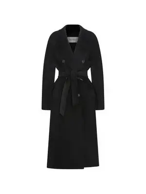 Max Mara Double-breasted Belted Coat