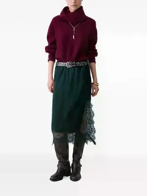 Liu Jo Ribbed-knit Turtleneck Sweater
