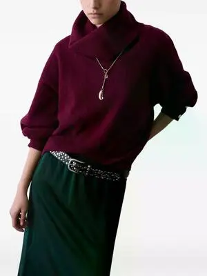 Liu Jo Ribbed-knit Turtleneck Sweater