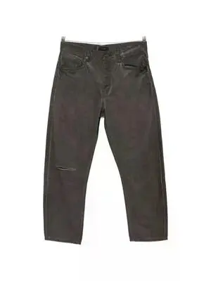 PURPLE BRAND Distressed Wide-leg Jeans