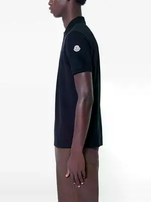 Moncler Logo-patch Short-sleeved Polo Shirt