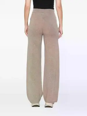 Max Mara Drawstring-waist Knitted Trousers