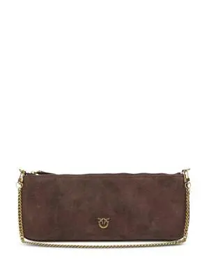Pinko Love Birds Clutch Bag - Brown