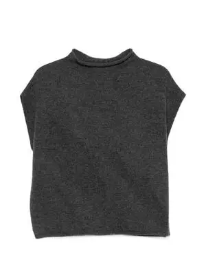 WHYCI Roll-neck Sleveless Jumper