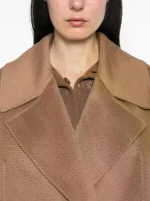 Max Mara Double-breasted Notched-lapel Coat