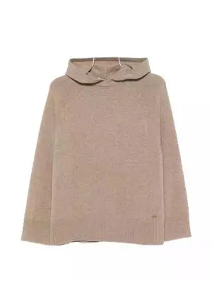 Max Mara Raglan-sleeve Cashmere Hoodie