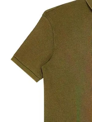 Guess Waffle-knit Polo Shirt