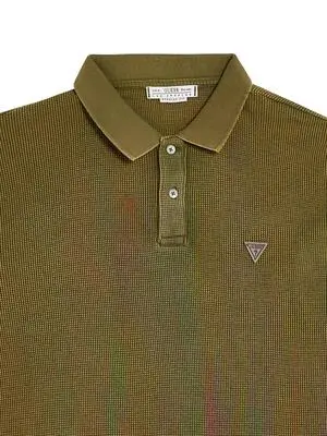 Guess Waffle-knit Polo Shirt
