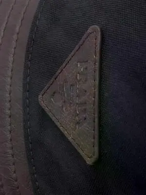 Prada Technical Cotton And Leather Bucket Hat