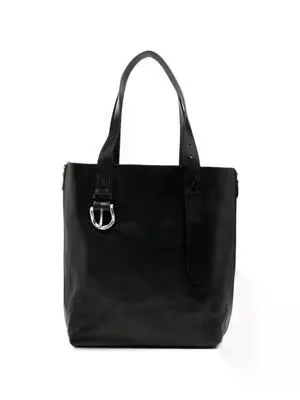 Our Legacy Throttle Leather Tote Bag - Black