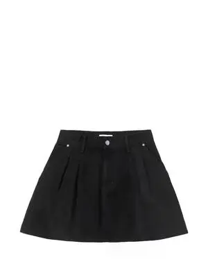 Carhartt Work In Progress Billie Single Knee Pleated Mini Skirt - Black