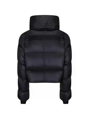 Rick Owens Funnel-neck Cropped Puffer Jacket