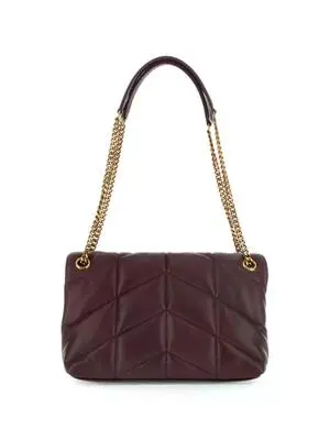 Saint Laurent Puffer Small In Lambskin Bag