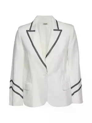 Zadig&Voltaire Victor Co Lace-trim Blazer