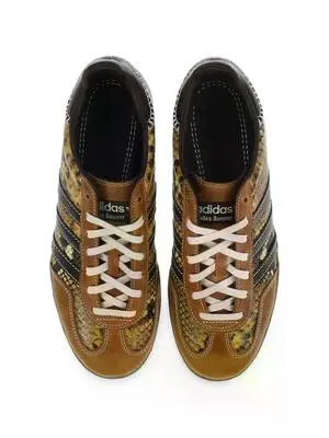 Adidas X Wales Bonner Gazelle Snakeskin-effect Sneakers