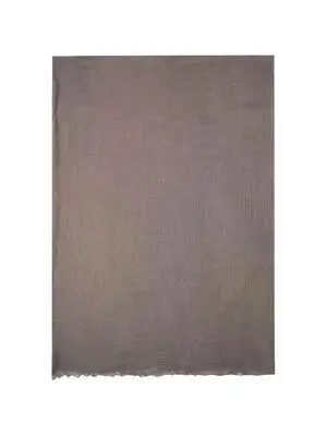 Rick Owens Frayed-edge Scarf - Grey