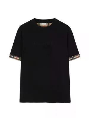 Burberry Check Contrast T-shirt