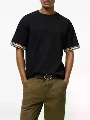Burberry Check Contrast T-shirt