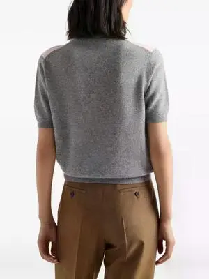 Prada Argyle Cashmere Sweater