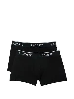 Lacoste Logo-waistband Boxers Set - Black