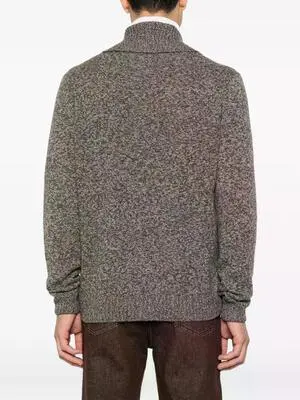 ZANONE Zip-up Marl-knit Cardigan