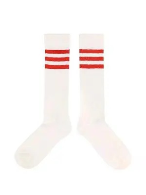 Adidas Crochet-knit Striped Socks