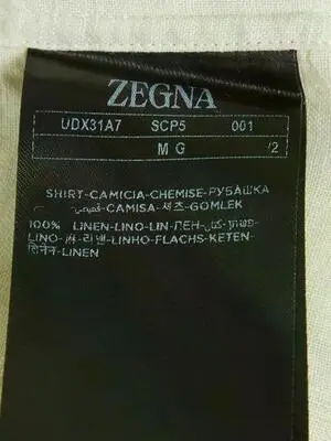 Zegna Oasi Lino Short-sleeve Shirt