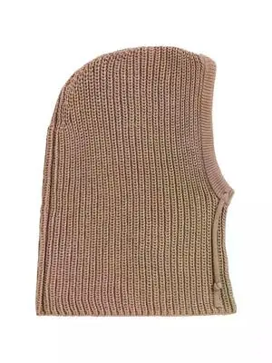 The North Face Ribbed Knit Balaclava - Neutrals