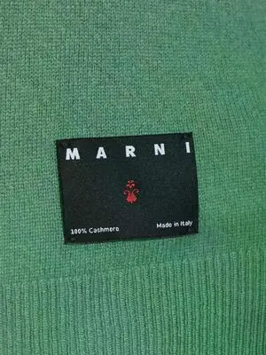 Marni Cashmere Long-sleeve Polo Shirt