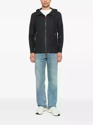 Kiton Zip-up Hoodie - Grey
